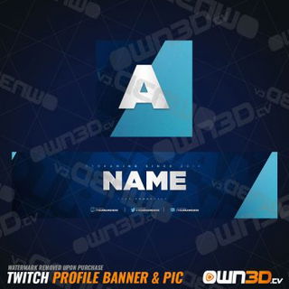 Clean Twitch Profile Banner - OWN3D