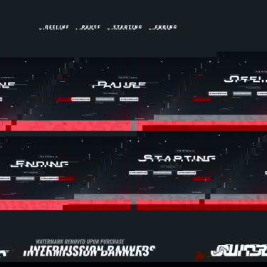 ValorPro Intermission Banner - Offline, Pause, Start & End Screens - OWN3D