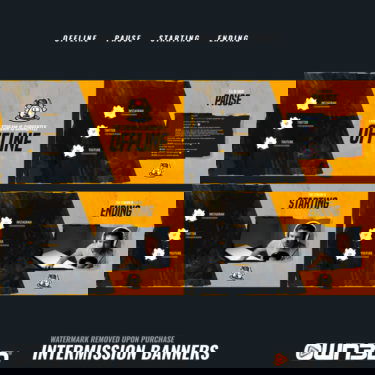 Flex Intermission Banner - #1 Shop for Streamers | OWN3D