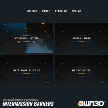 Warzone Intermission Banner - Offline, Pause, Start & End Screens - OWN3D