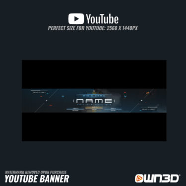 Warzone YouTube Banner - OWN3D