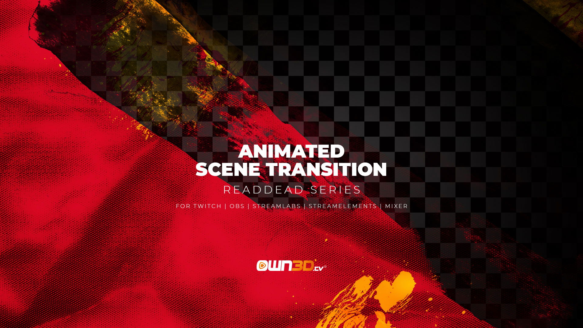 Red Dead Twitch Scene Stinger Transitions - OWN3D