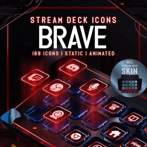 Fancy stream deck icons from streamers for streamers! 🔴