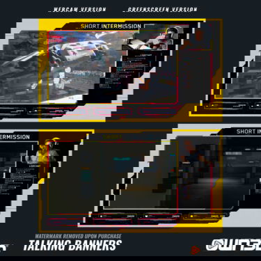 Synthwave Talking Banner - #1 Shop for Streamers | OWN3D