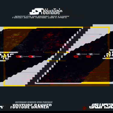 Synthwave YouTube Banner - #1 Shop for Streamers | OWN3D