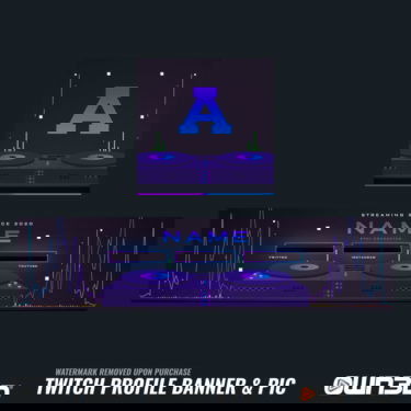 Pixelart Twitch Profile Banner & Picture - #1 Shop for Streamers | OWN3D