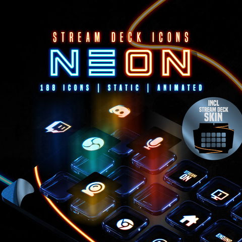 Fancy stream deck icons from streamers for streamers! 🔴
