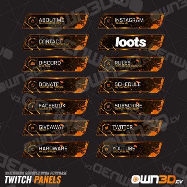 OPS Twitch Panels - OWN3D