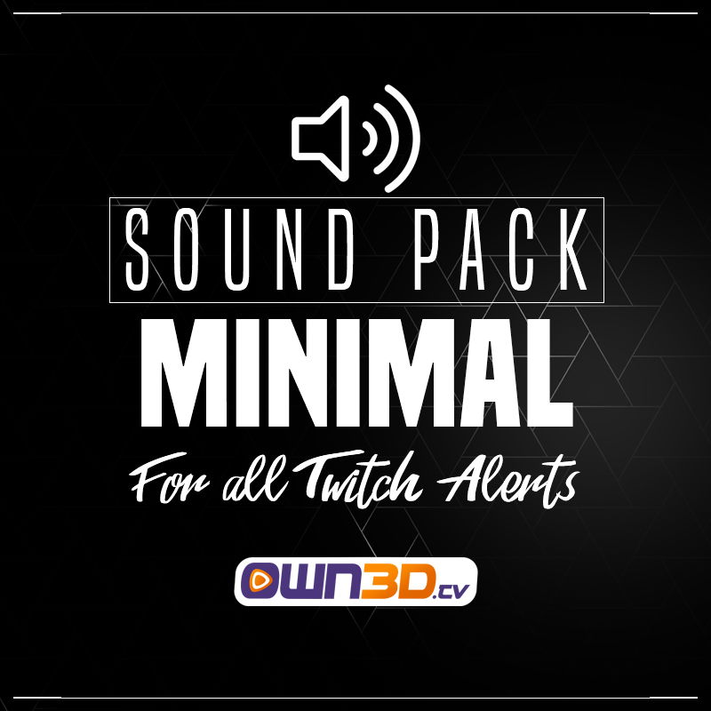 Unique alert sounds for your stream on Twitch | OWN3D