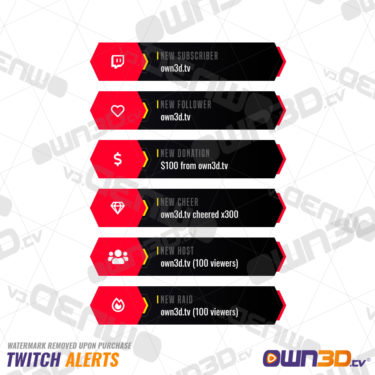 Zero Absolu Gaming Twitch Alerts - #1 Shop for Streamers | OWN3D
