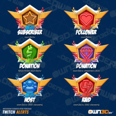 New World Twitch Alerts - OWN3D