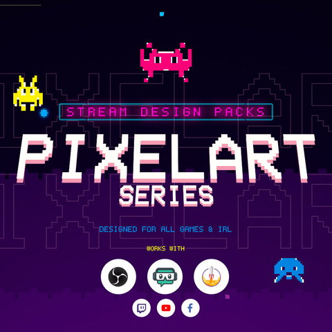 Pixelart Twitch Panels - #1 Shop for Streamers | OWN3D