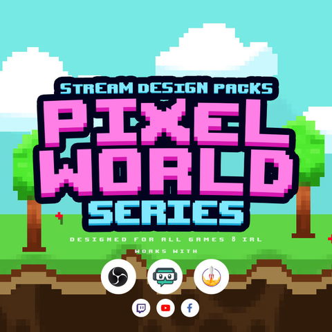 PixelWorld Pacote - Loja #1 para Streamers | OWN3D