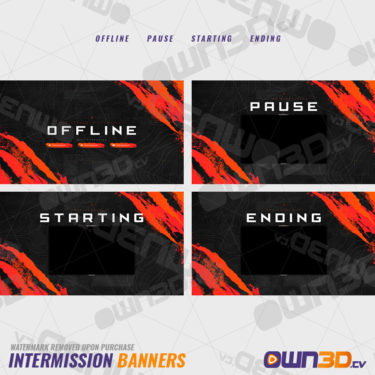 Inspire Intermission Banner - #1 Shop for Streamers | OWN3D