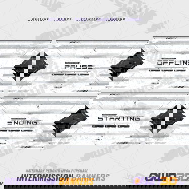 Brush Intermission Banner - #1 Shop for Streamers | OWN3D
