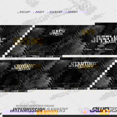 Heavy Intermission Banner - Offline, Pause, Start & End Screens - OWN3D