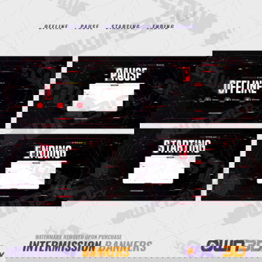 Inspire Intermission Banner - Offline, Pause, Start & End Screens - OWN3D