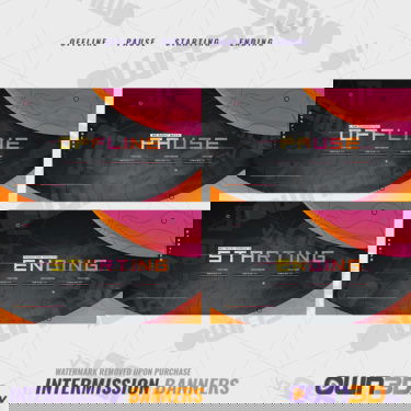 Clean Intermission Banner - #1 Shop for Streamers | OWN3D