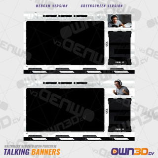 GlitchPro Chat Overlay / Screen / Banner - OWN3D