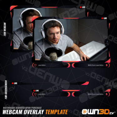 Good Vibes Webcam Overlays - OWN3D