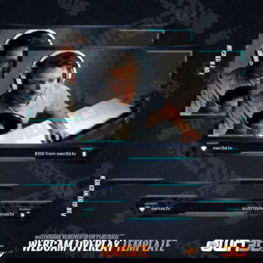 Modern Webcam Overlays - OWN3D