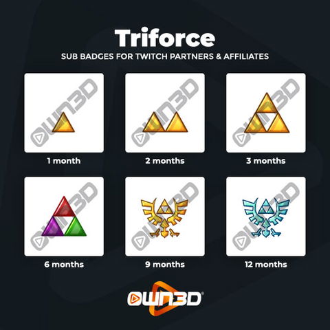 Ninja Twitch Sub Badges - #1 Shop for Streamers | OWN3D