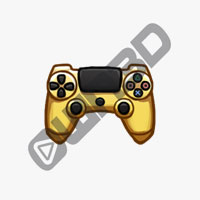 Golden PS4 Controller Twitch Channel Points - OWN3D