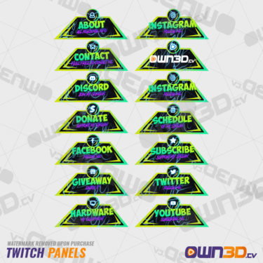 Text 1 Twitch Sub Emotes - #1 Shop for Streamers | OWN3D