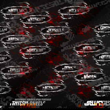 Unique Red Twitch Panels - #1 Shop for Streamers | OWN3D