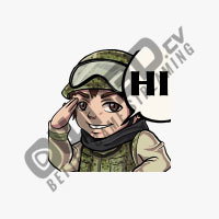 Army Soldier GG Twitch Sub Emotes - #1 Shop for Streamers | OWN3D