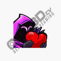 Raven LOVE Twitch Sub Emote | Twitch Sub Emotes - OWN3D