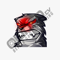 Wolf RAGE Twitch Sub Emote | Twitch Sub Emotes - OWN3D