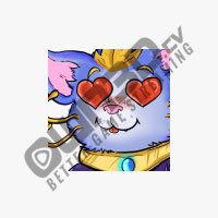 Yuumi LOVE League of Legends Twitch Sub Emote | Twitch Sub Emotes - OWN3D