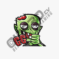 Zombie GG Twitch Sub Emote | Twitch Sub Emotes - OWN3D