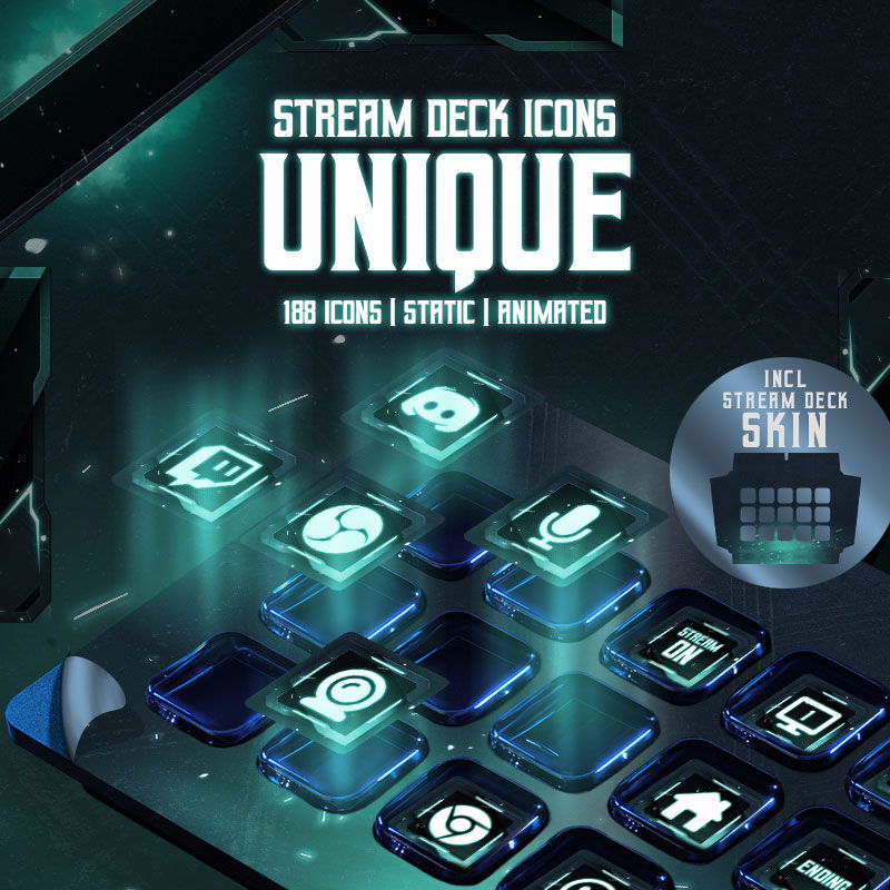 Gamerz Stream Deck Icons - #1 Shop for Streamers | OWN3D