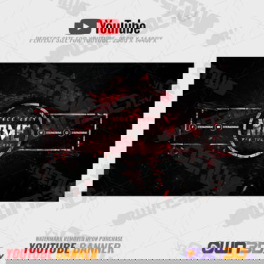 Red Dead YouTube Banner - #1 Streamer Shop | OWN3D