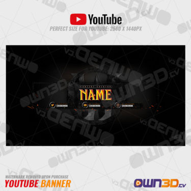 Reforged YouTube Banner - OWN3D