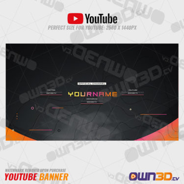 Scarlet YouTube Banner - OWN3D