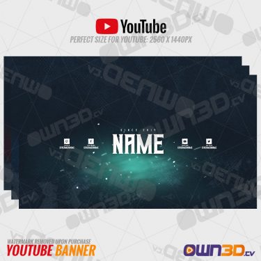 Unique YouTube Banner - OWN3D